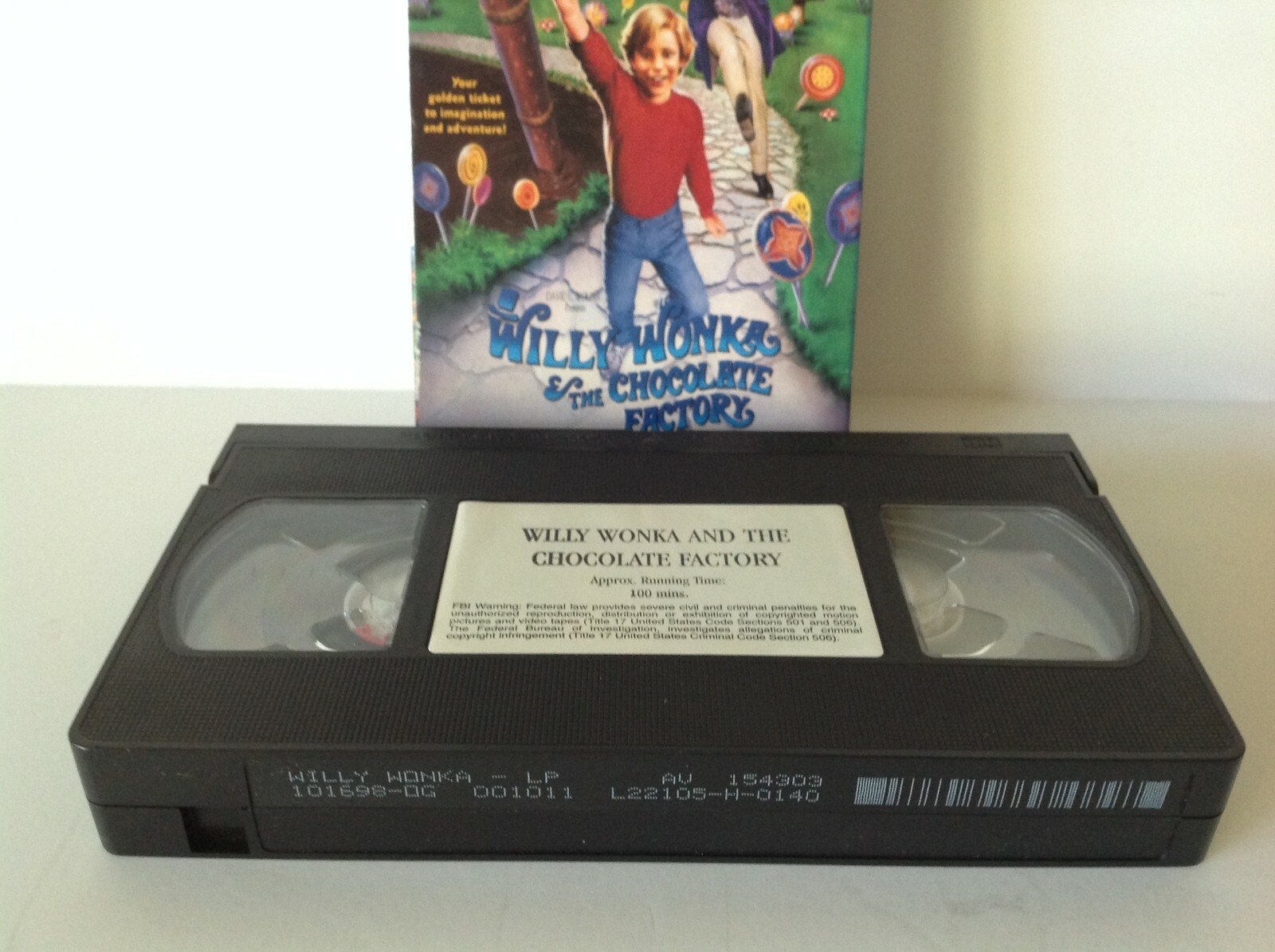 Willy Wonka and The Chocolate Factory VHS 1996 25th Anniversary Gene ...