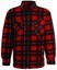 Men s Padded Work Shirts Quilted Fleece Lumberjack Shirt Top Coats ...