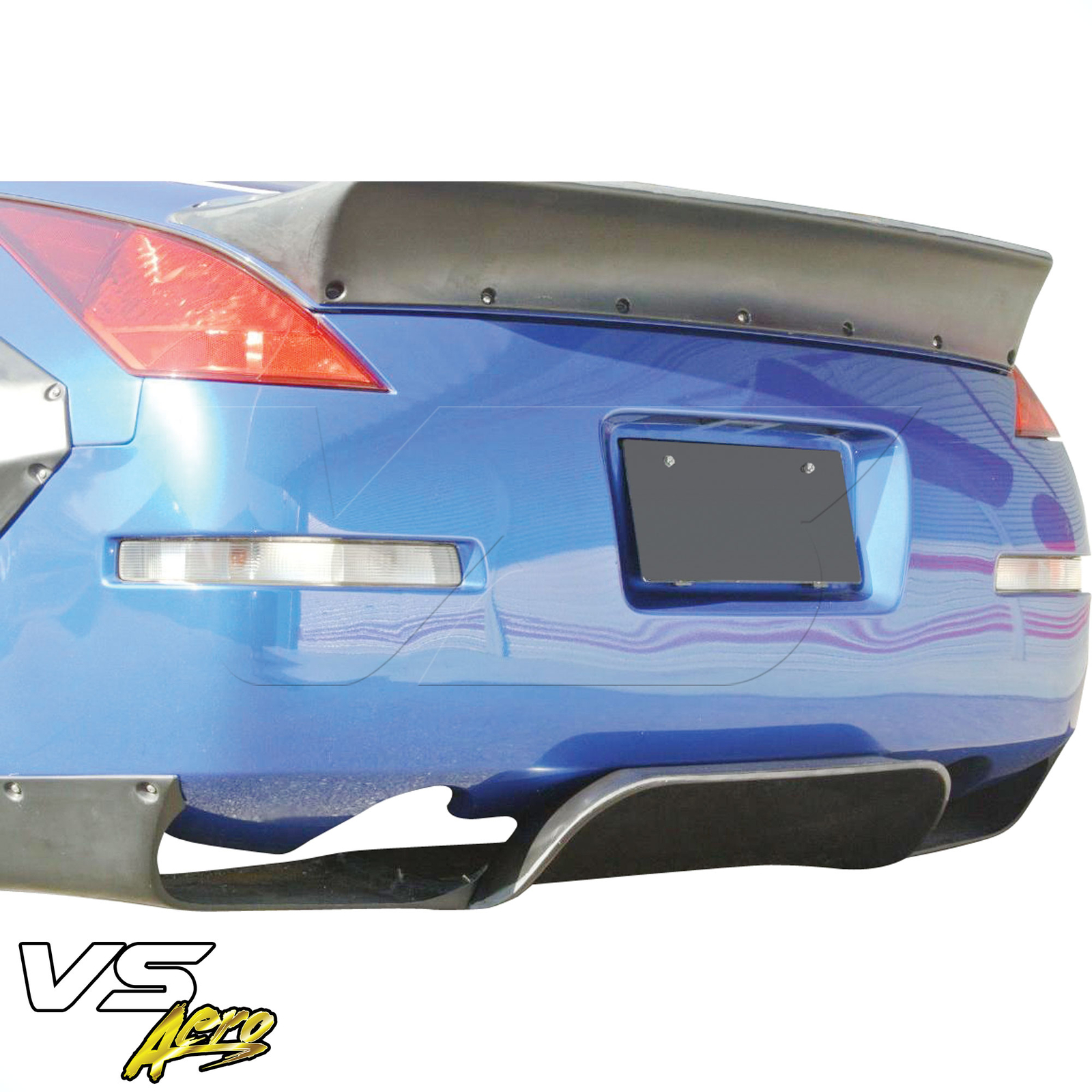 VSaero FRP TKYO Rear Diffuser 3pc Z33 for 350Z Nissan 03-08 vsaero ...