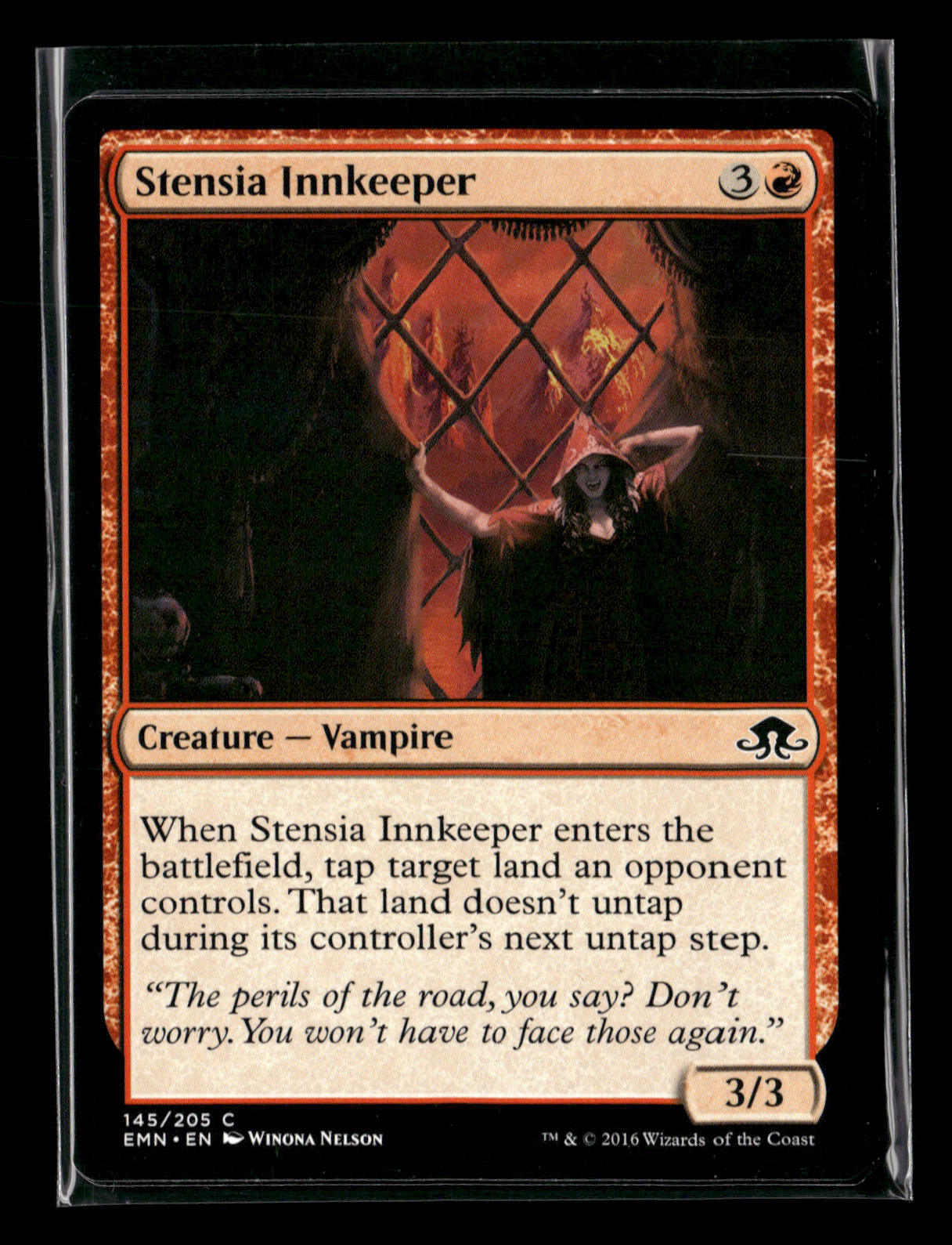 Stensia Innkeeper MTG RED Card #145 Magic the Gathering Eldritch Moon ...