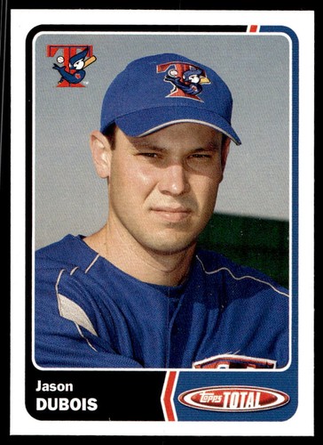 2003 Topps Total 164 Jason Dubois Toronto Blue Jays Baseball Card | eBay