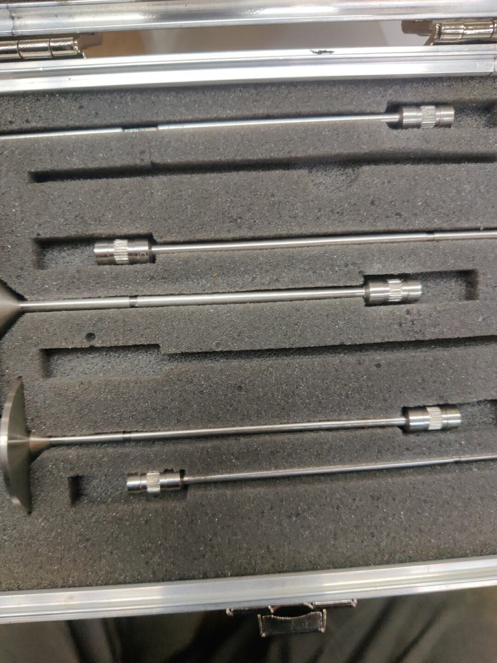 Brookfield Viscometers 5 Piece RV/HA/HB Spindle Set Spindles | eBay UK