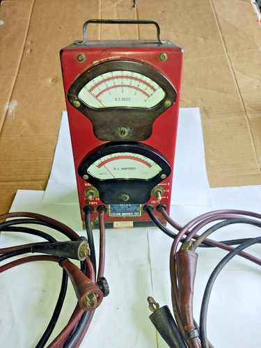 VINTAGE SUN VOLTS-AMPERE TESTER MODEL-VAT-60 (6188) DC VOLTS | eBay