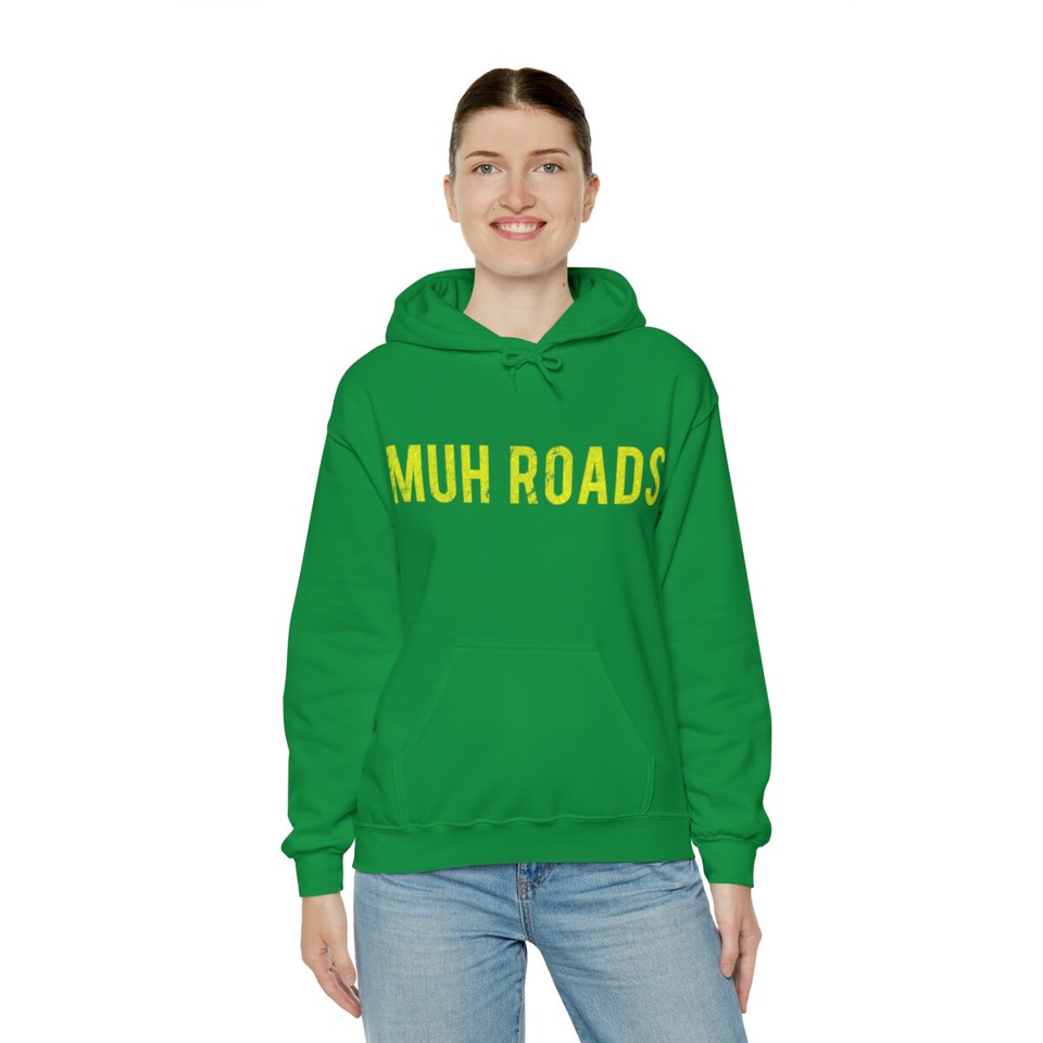 Muh Roads Libertarian AnCap Unisex Heavy Blend™ Hooded Sweatshirt ...