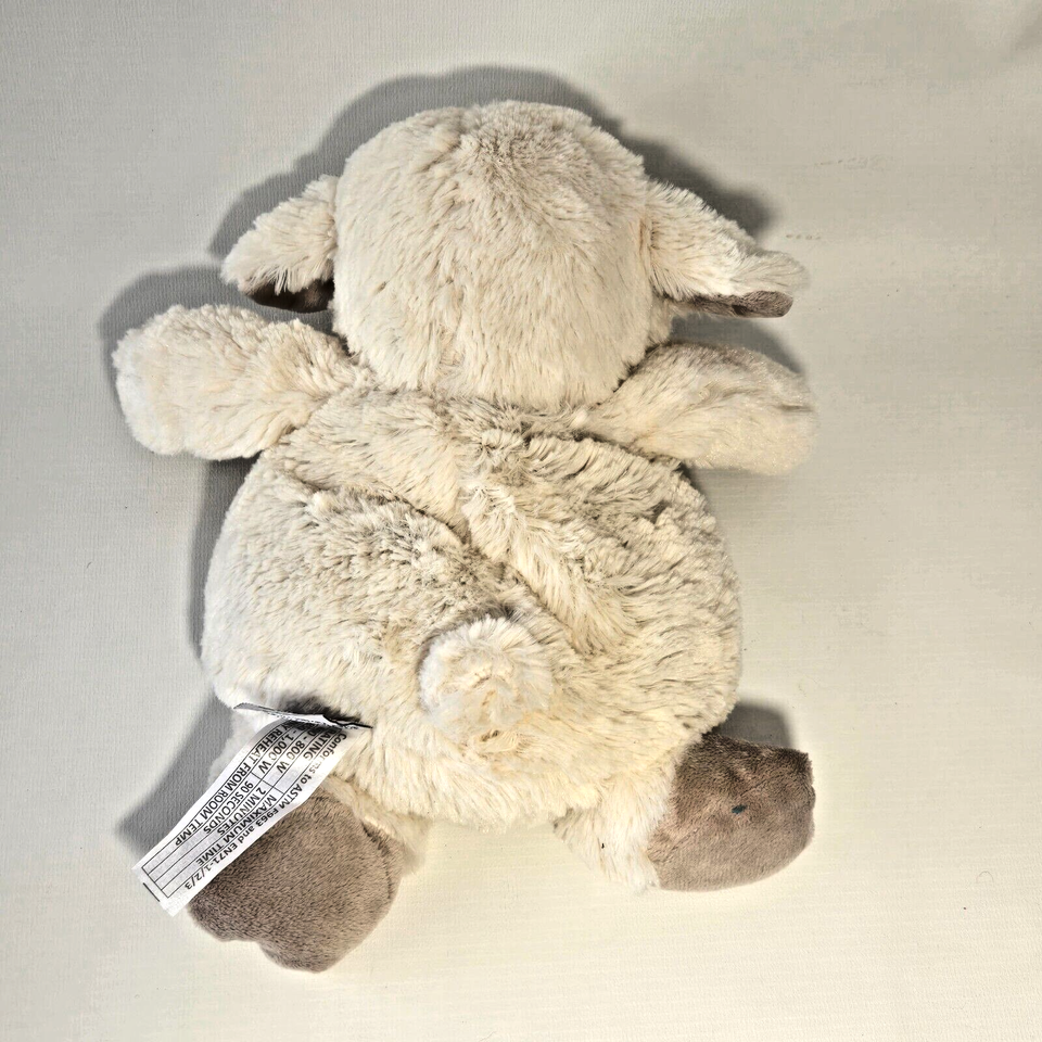 Therapy Cozy Sheep Lamb 13" Microwaveable Plush Heat Warm Cold Lavender ...