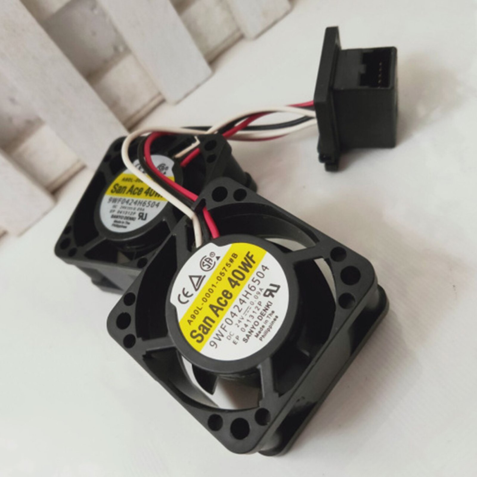9WF0424H6504 A90L-0001-0575#B DC24V 0.09A For Sanyo New Cooling Fan | eBay