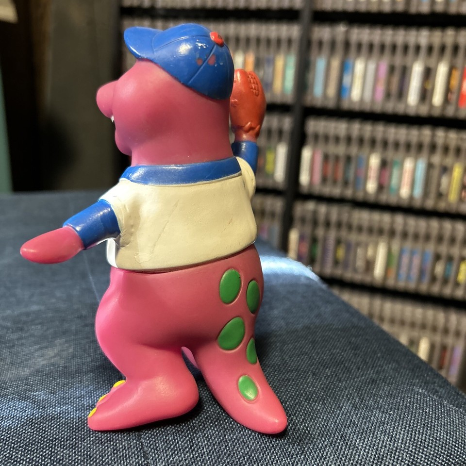 Vintage Fun Time baseball Barney figure | eBay