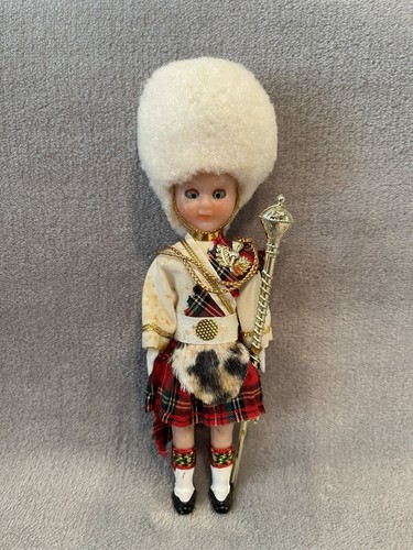 Vintage Scottish Guard Doll With Staff | eBay