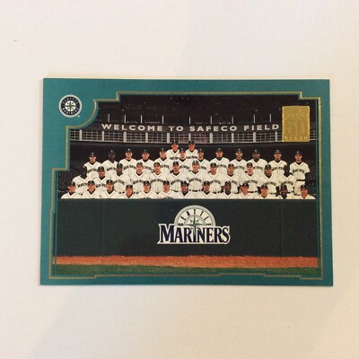 2001 Topps #777 Seattle Mariners TC Seattle Mariners | eBay