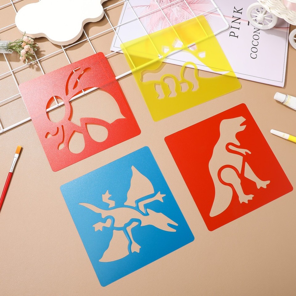 Wall Paint Stencil Kids Tracing Stencils Craft Template Painting for | eBay Australia