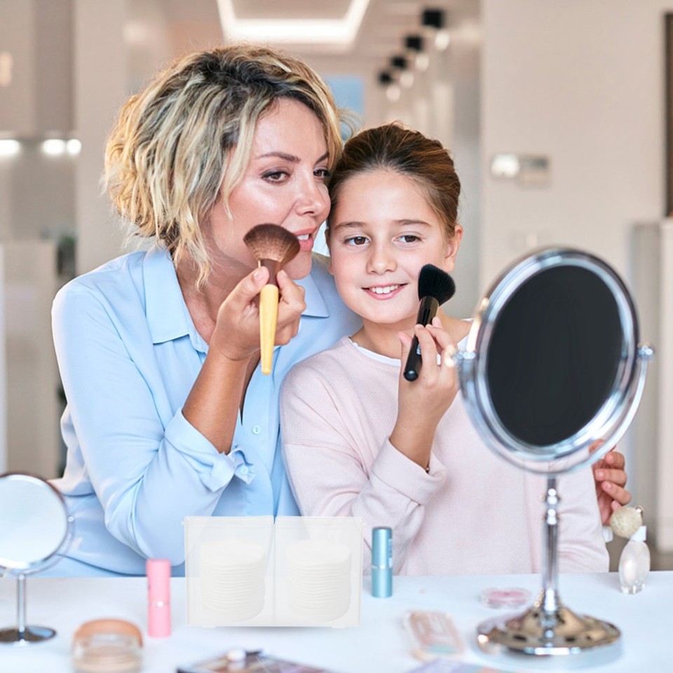 3Pcs Nail Polish Remover Cotton Pad Dispenser Case Holder Box Cosmetics ...