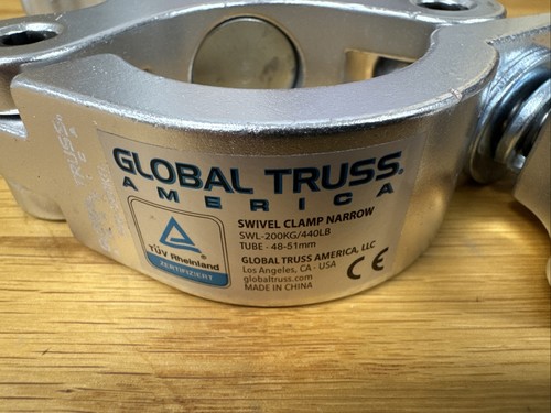 2" Swivel Coupler clamps for Global Truss O Clamps Fit 48-51mm SWL-200KG/440LB | eBay