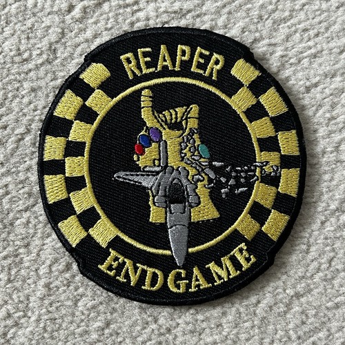USAF F-15C 493rd FS Grim Reapers RAF Lakenheath End Game Squadron Patch ...