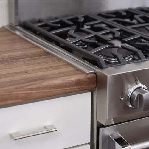 Viking RD24CSTSS Stainless Steel Side Trim Kit for 3 Series ...