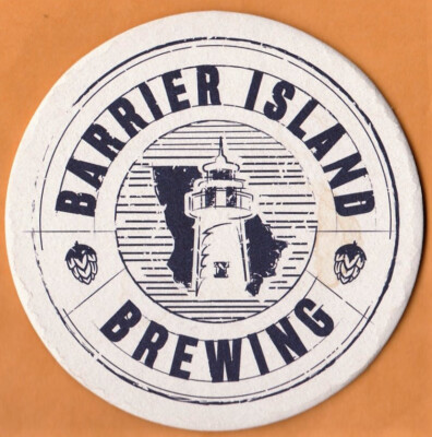 Barrier Island Brewing Beer Coaster St Simons Island GA | eBay