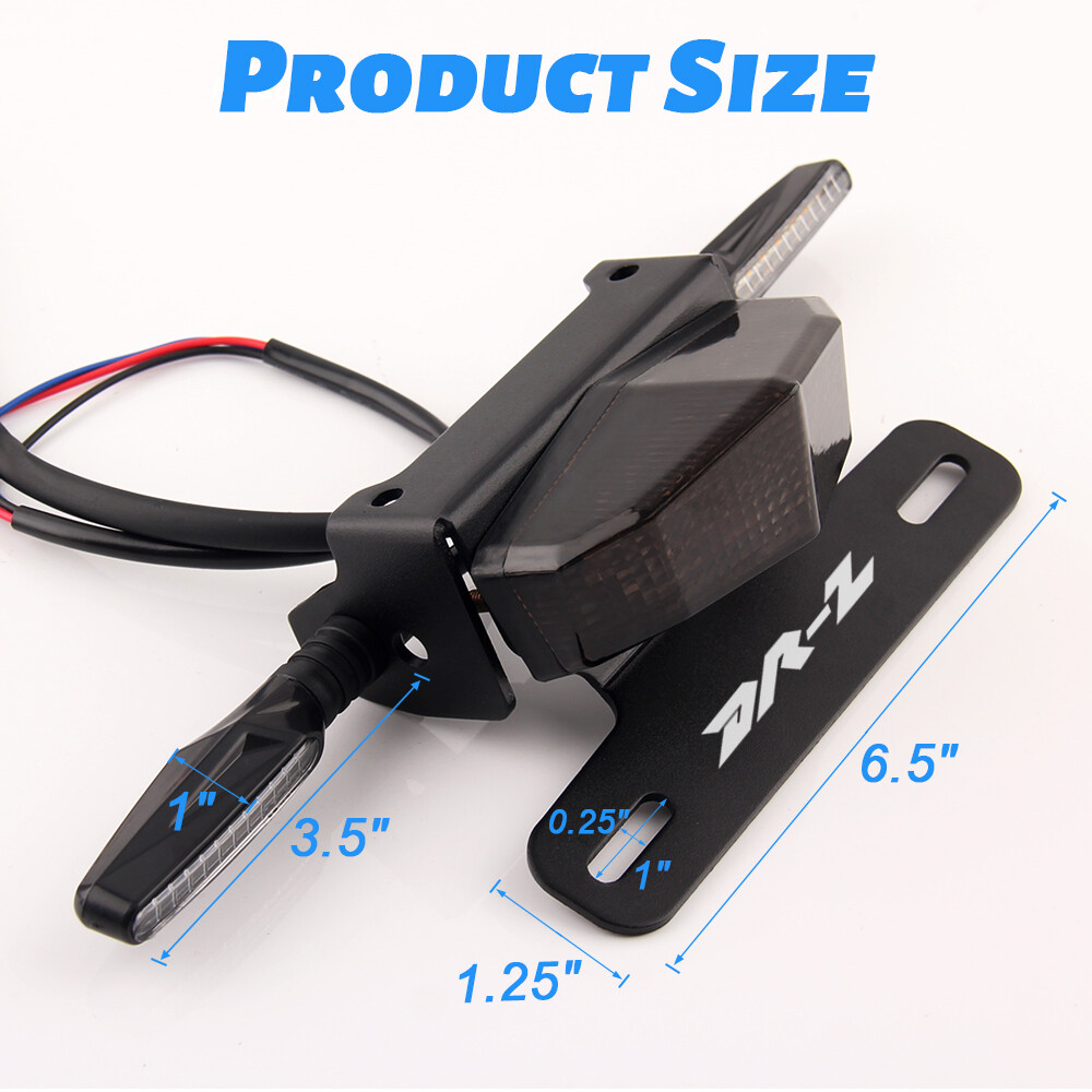 Tail Tidy Fender Eliminator LED Brake Light For Suzuki DRZ 400SM 2005 ...