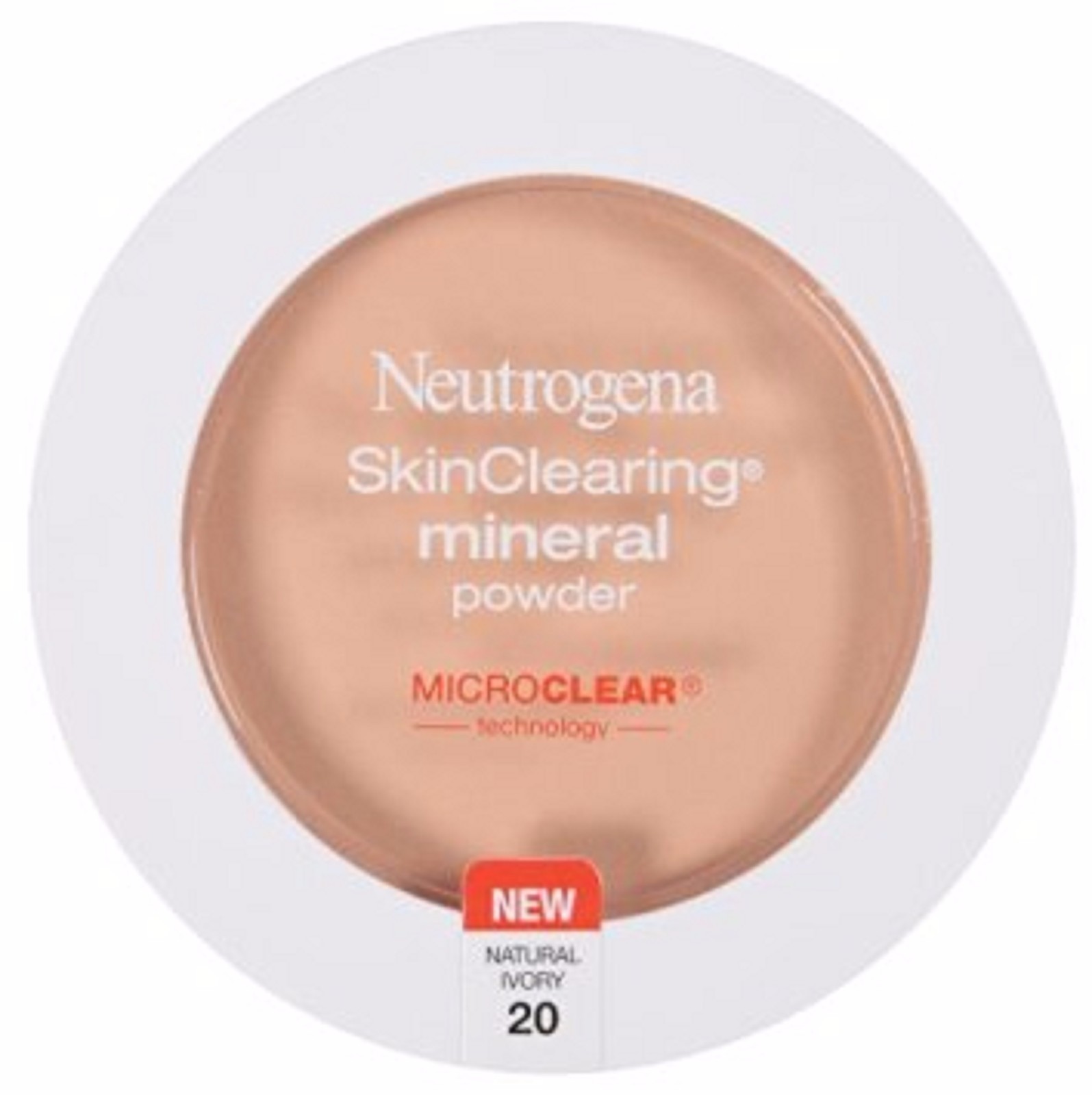 Neutrogena SkinClearing Mineral Powder 20 Natural Ivory (Pack Of 2) | eBay