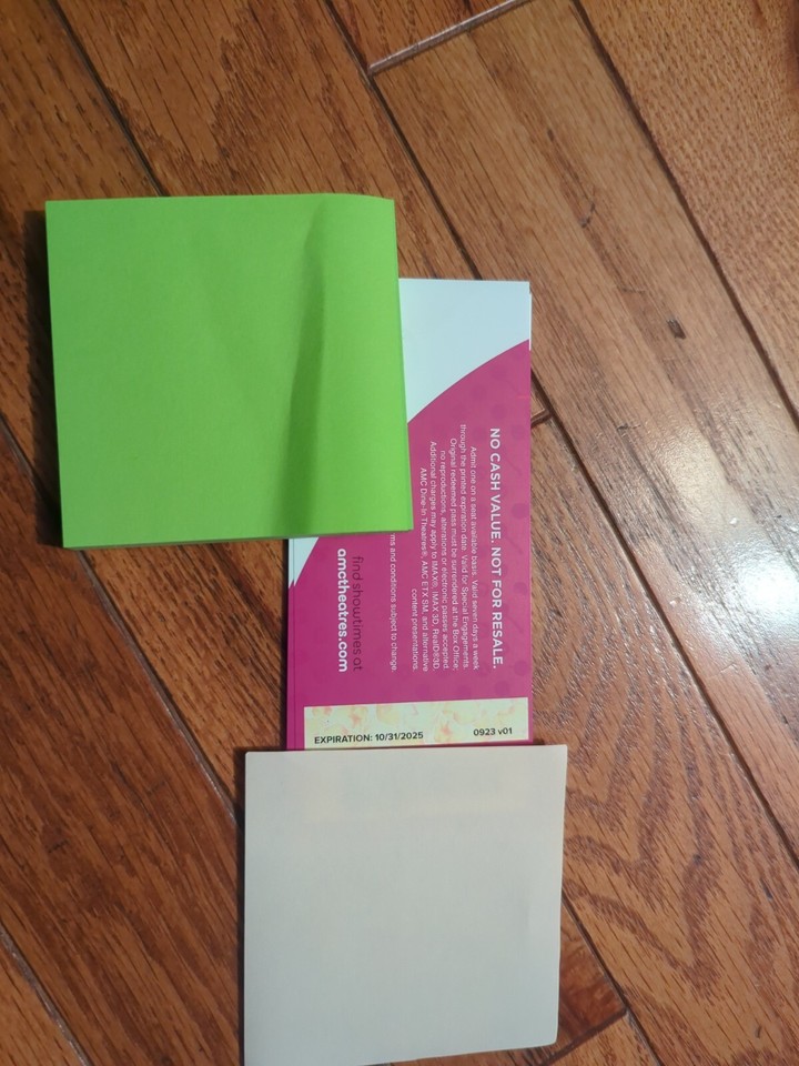 AMC Purple Ticket (Better Than Black Ticket), FREE UPGRADES Imax/Dolby ...