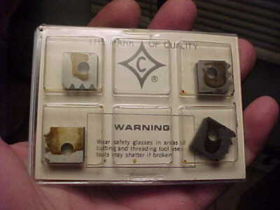 NOS Cleveland Series 100 1-1/4"-6 RH 4 Piece Die Head Insert Chaser Set ...