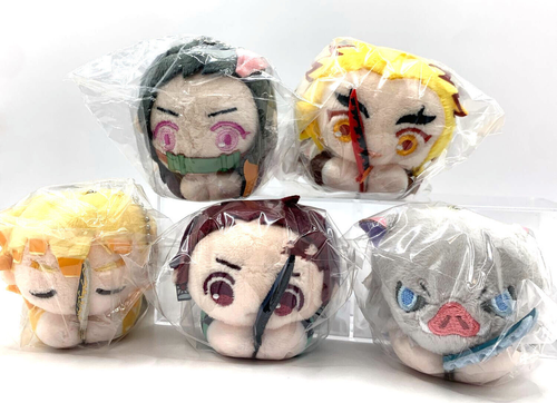 Demon Slayer RENGOKU INOSUKE NEZUKO Hug Mini Plush Doll KeyChain Figure ...