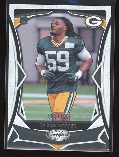 2024 Certified Ty'Ron Hopper RC #/400 - Packers | eBay