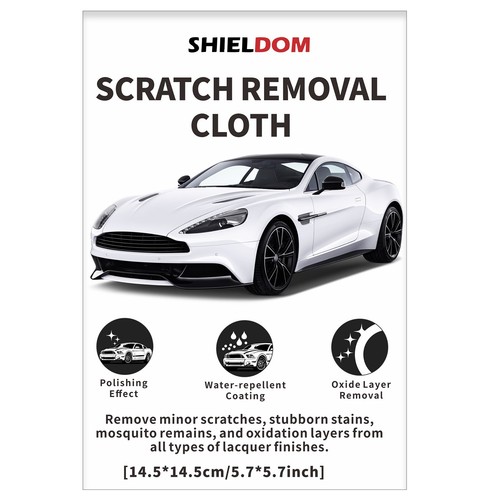 Car Scratch Remover Cloth for Paint Correction & Headlight Restoration ...