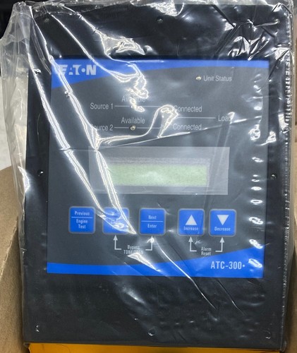 Eaton ATC-300+ 4.3 Automatic Transfer Switch Controller, P/N ...