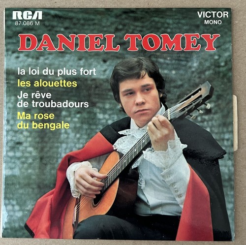 Disque vinyle 45 tours Daniel Tomey La Loi Du Plus Fort 1969 | eBay