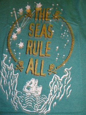 Woman's Large Green Tank Top Pirates of the Carribbean Disney Store NWT ...