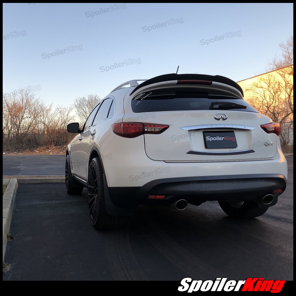 (380KC) Rear trunk duckbill spoiler (Fits: Infiniti QX70 FX50 2009-2018 ...