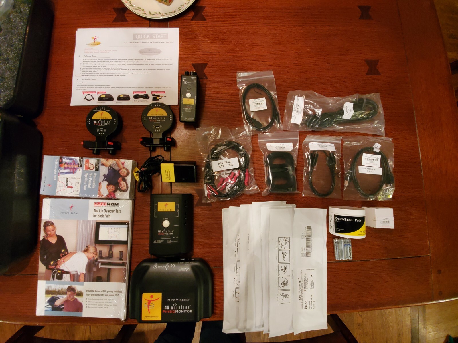 MYOVISION PhysioMtr Hub w/ FlexVision, Inclinomters, Dynamic sEMG ...