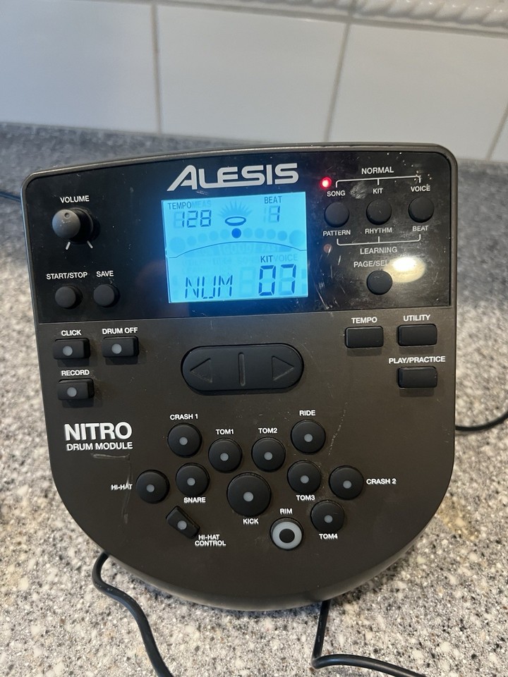 Alesis Nitro DM7X Drum Module Brain w/ Snake Cables | eBay