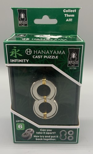NEW BePuzzled Hanayama Cast Puzzle-Infinity Level 6 | eBay