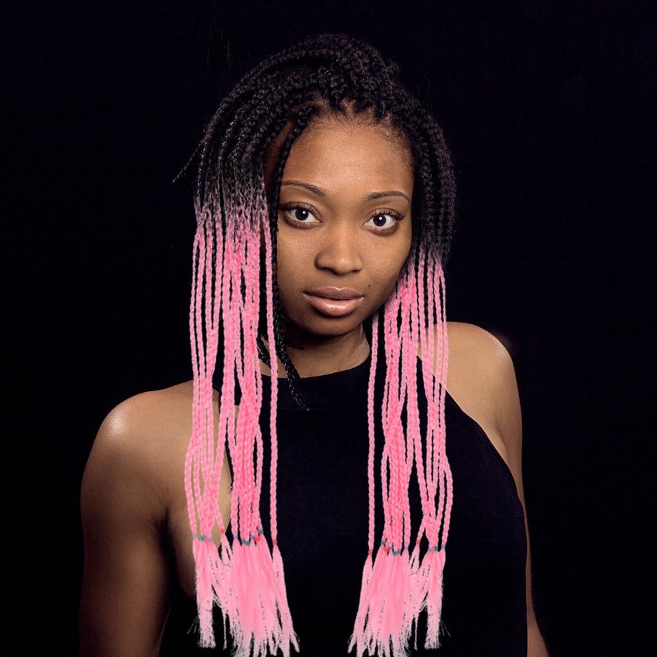 Hair Extension Braid Crochet Colorful Crochet Braid Hair Piece | eBay ...