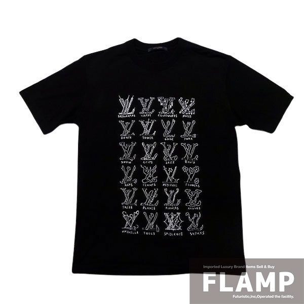 Louis Vuitton Louis Vuitton Cartoon LV Logo Short Sle… - Gem