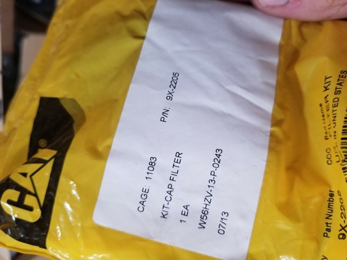 9X2205 Kit-Cap Filter Fits Caterpillar 725 730 735 740 D250E II D300E ...