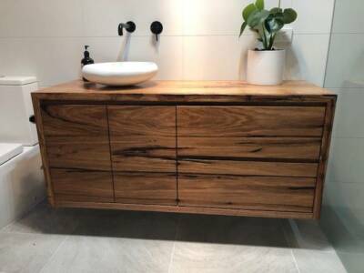 bathroom vanity solid messmate vic ash timber 1500 x 500 x 500 domino ...