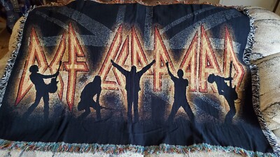 Def Leppard Tapestry Throw Yeah | eBay