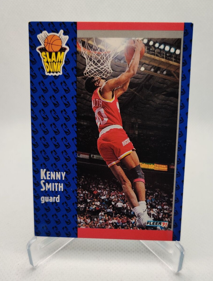 1991-92 Fleer #230 Kenny Smith Houston Rockets Basketball Card - Slam ...
