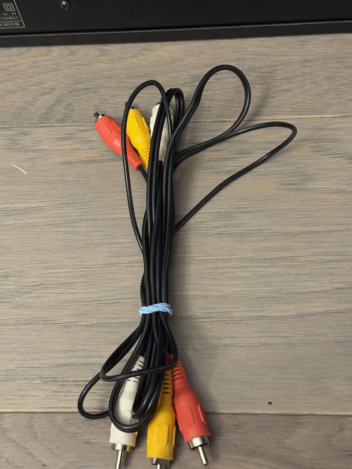 Sony CDP-C345 Compact Disc Player 5 Disc Changer Vintage Stereo W RCA ...