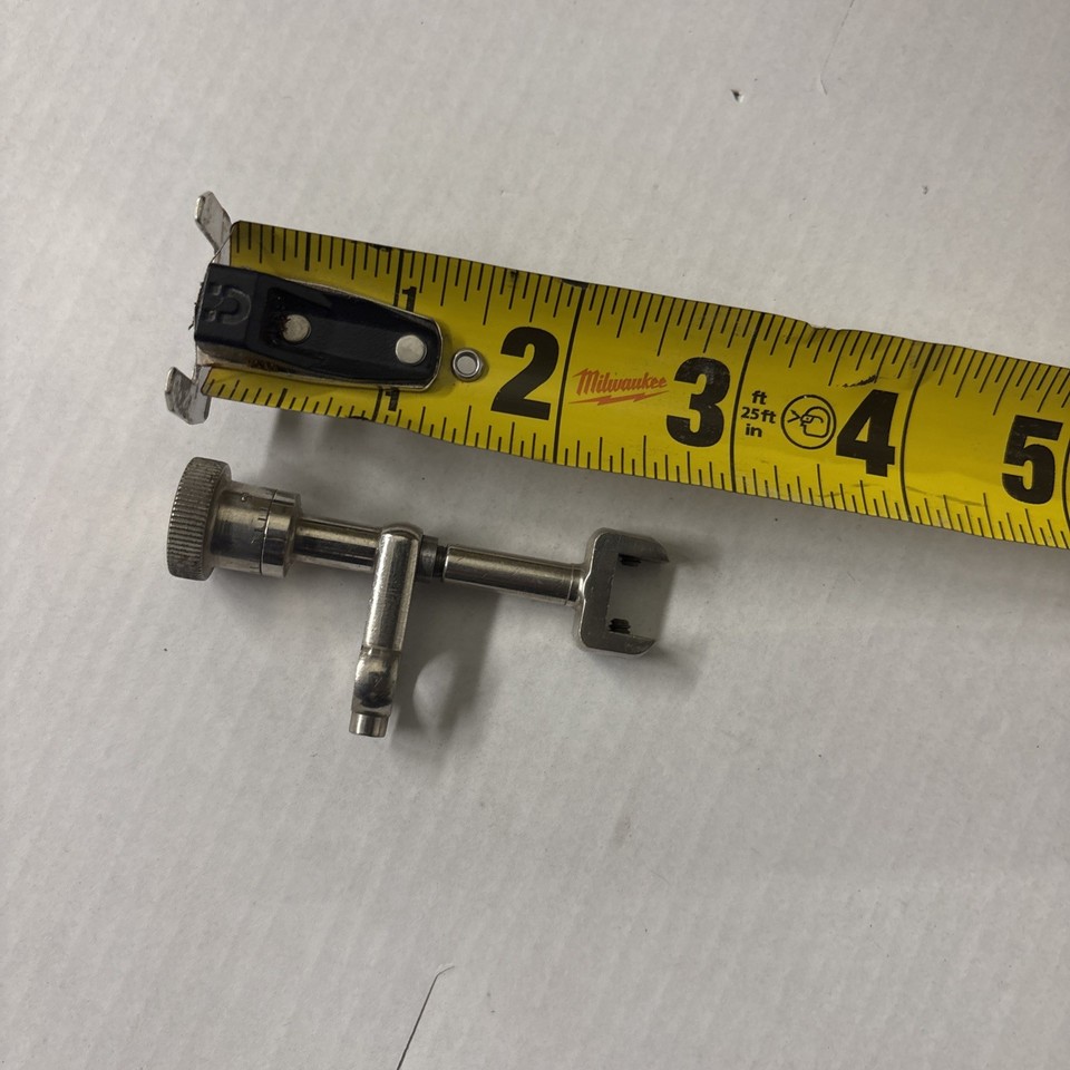 Vintage Micrometer Attachment Lathe Tailstock for Watchmaker Tool Part ...