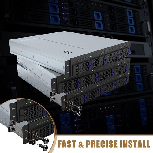 50Pcs M6x16mm Computer Rack Mount Cage Screws and Nuts & Washers for ...