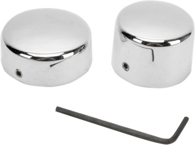 DRAG SPECIALTIES Axle Caps - Rear - Pair - For '57-'81 Harley-Davidson ...