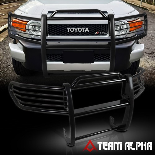 Fits 2007-2014 FJ Cruiser Black Mild Steel Front Bumper Grille/Brush ...