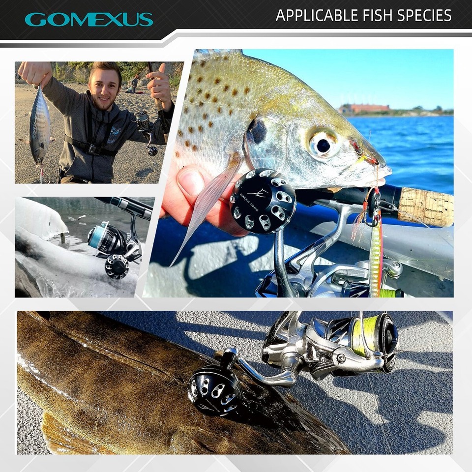 Gomexus power knob 35mm for Stradic FL Sustain FI Nasci Daiwa BG MQ TD ...