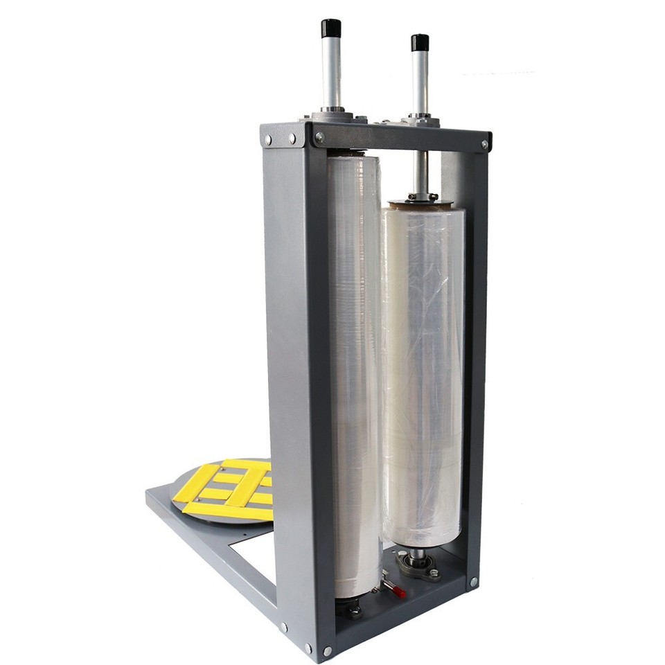 Double Roll w/sliding Knife Stretching Film Packaging Machine Film ...
