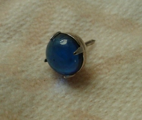 Vintage rare antique Blue Stone Brooch Pin | eBay