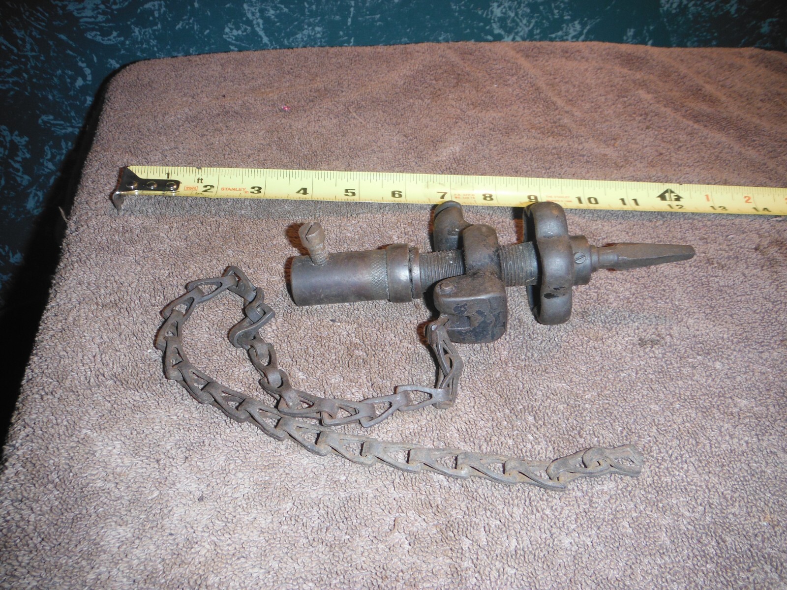Vintage Chain Drill Brace Bit Chain Drill Auger Chain Drill | eBay