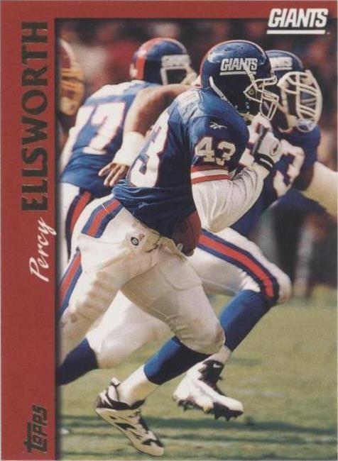 1997 Topps - Percy Ellsworth #369 (RC) for sale online | eBay