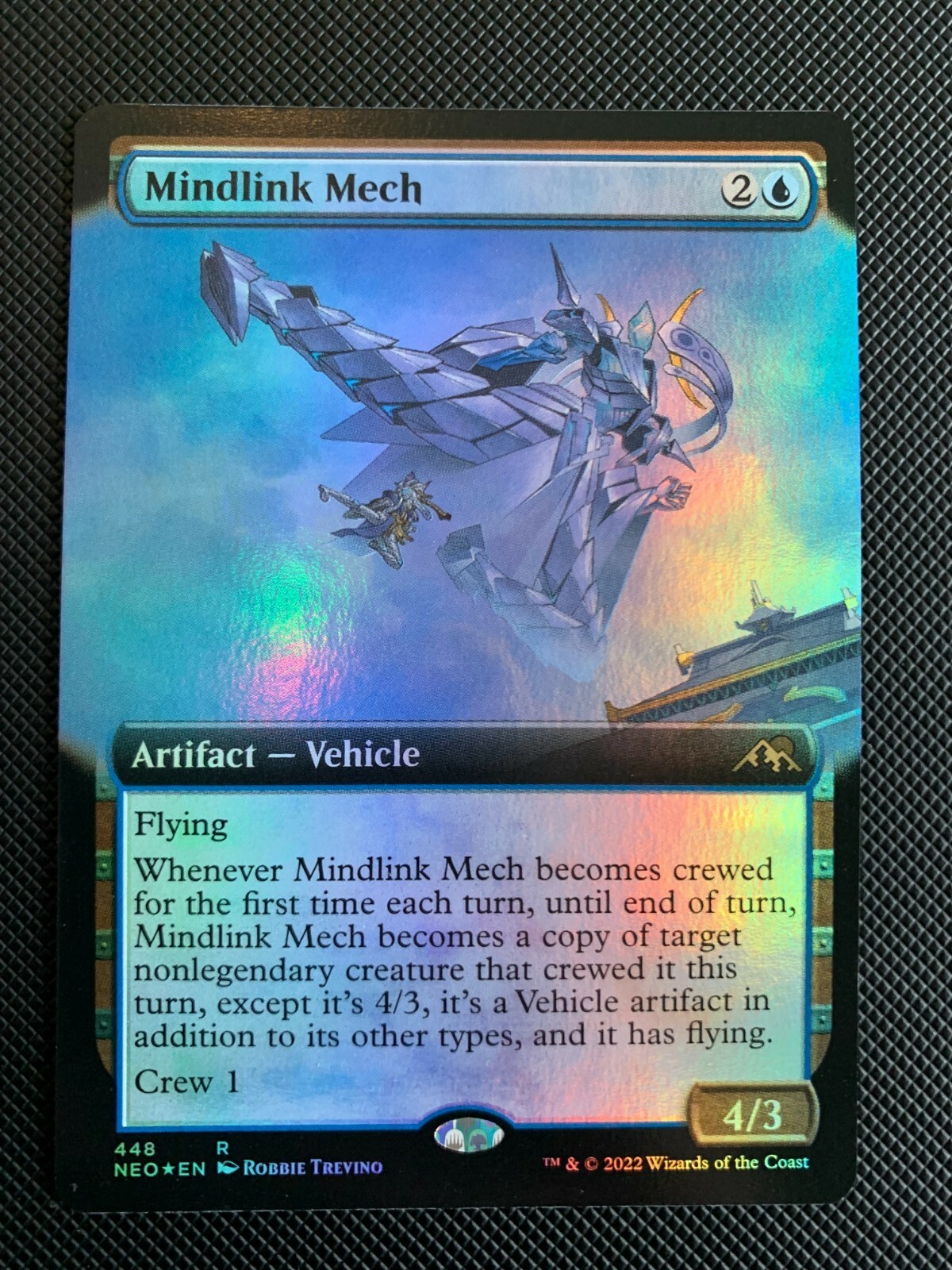 Mindlink Mech - Extended Foil - Kamiga Neon Dynasty MTG | eBay Australia